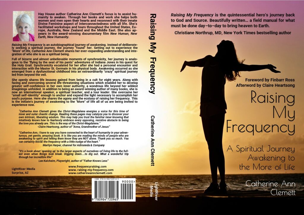 Raising My Frequency Book – Catherine Ann Clemett